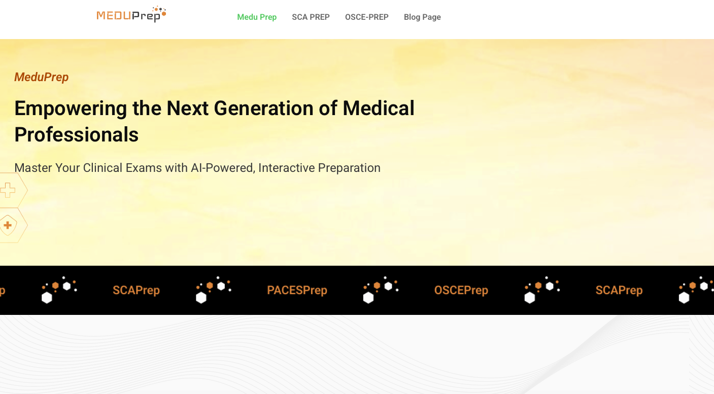Multiple Solutions For Clinical Exams Success | MeduPrep
